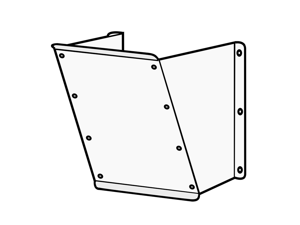 Wind Baffle Style A – Wind Baffles Direct