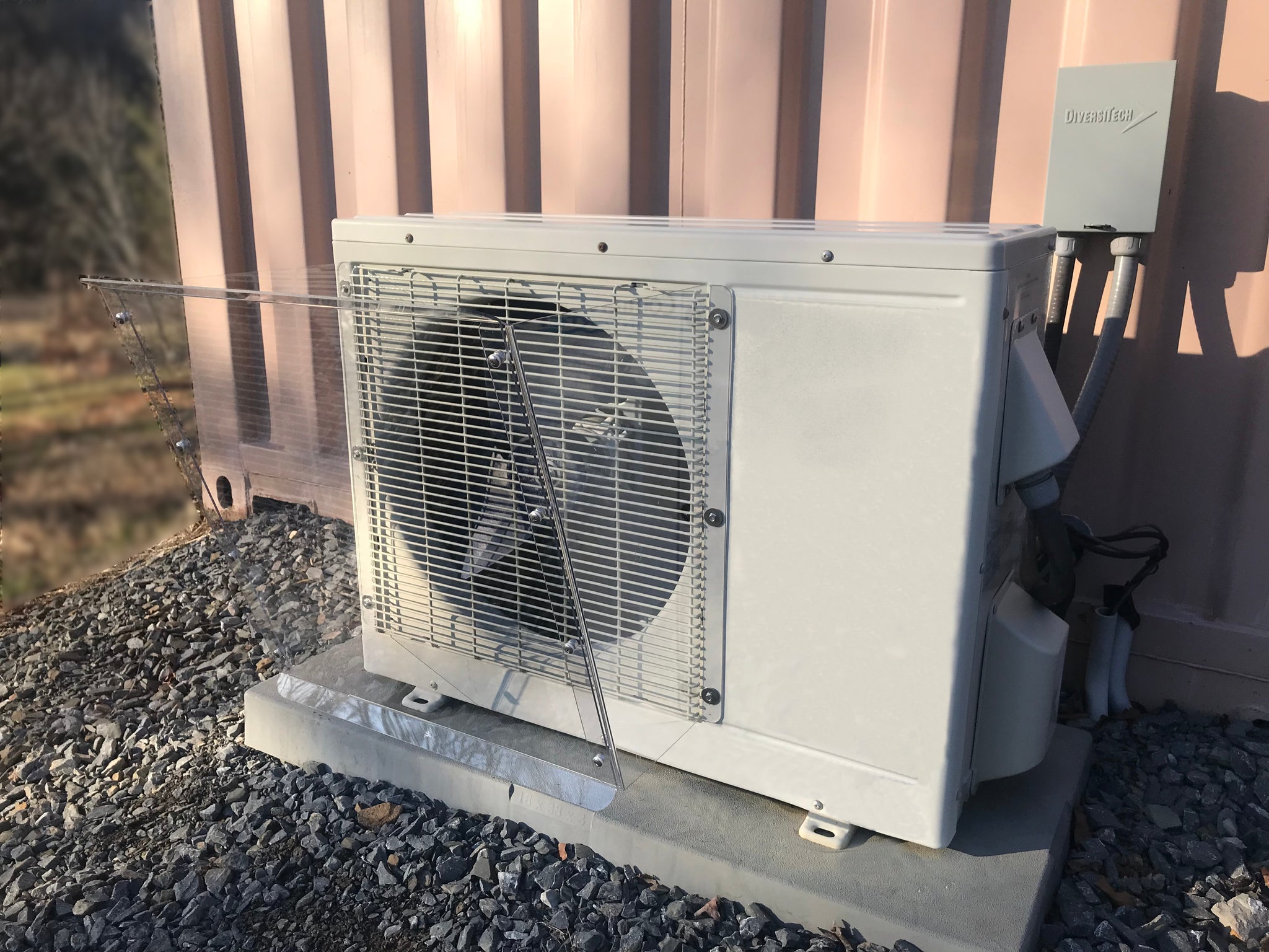 Wind Baffles Direct | Wind baffles for ductless mini split systems